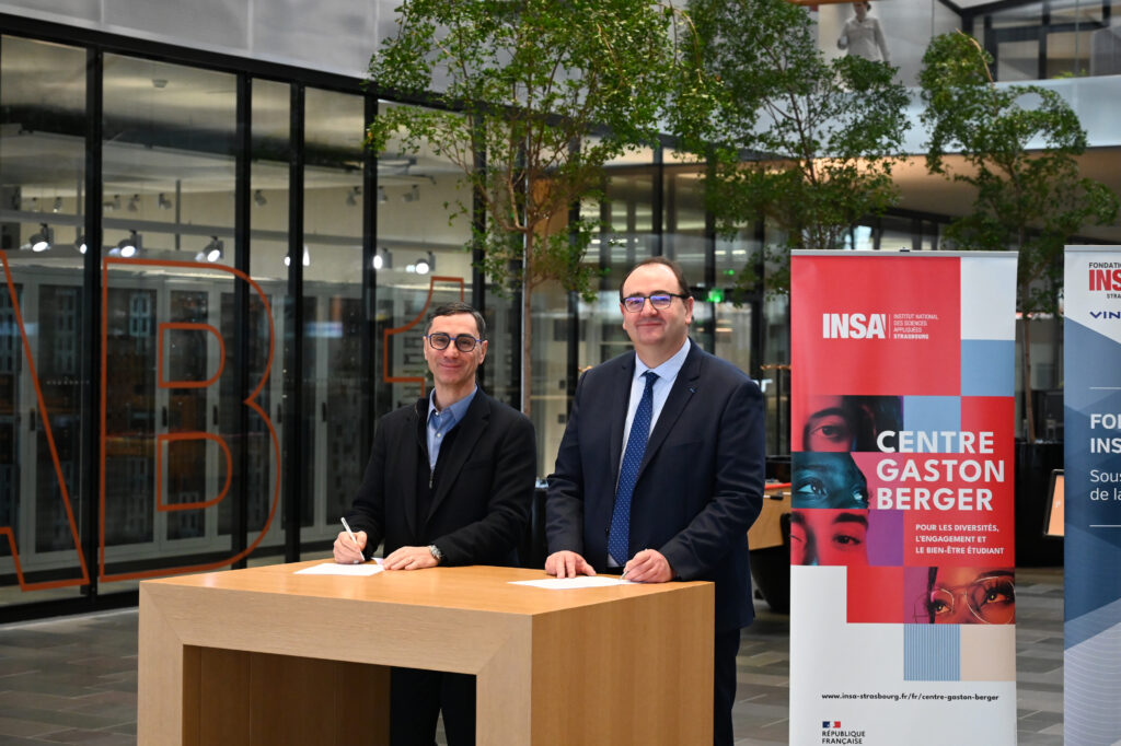 HAGER Group signe une convention de mécénat avec la Fondation INSA Strasbourg - Fondation INSA ...