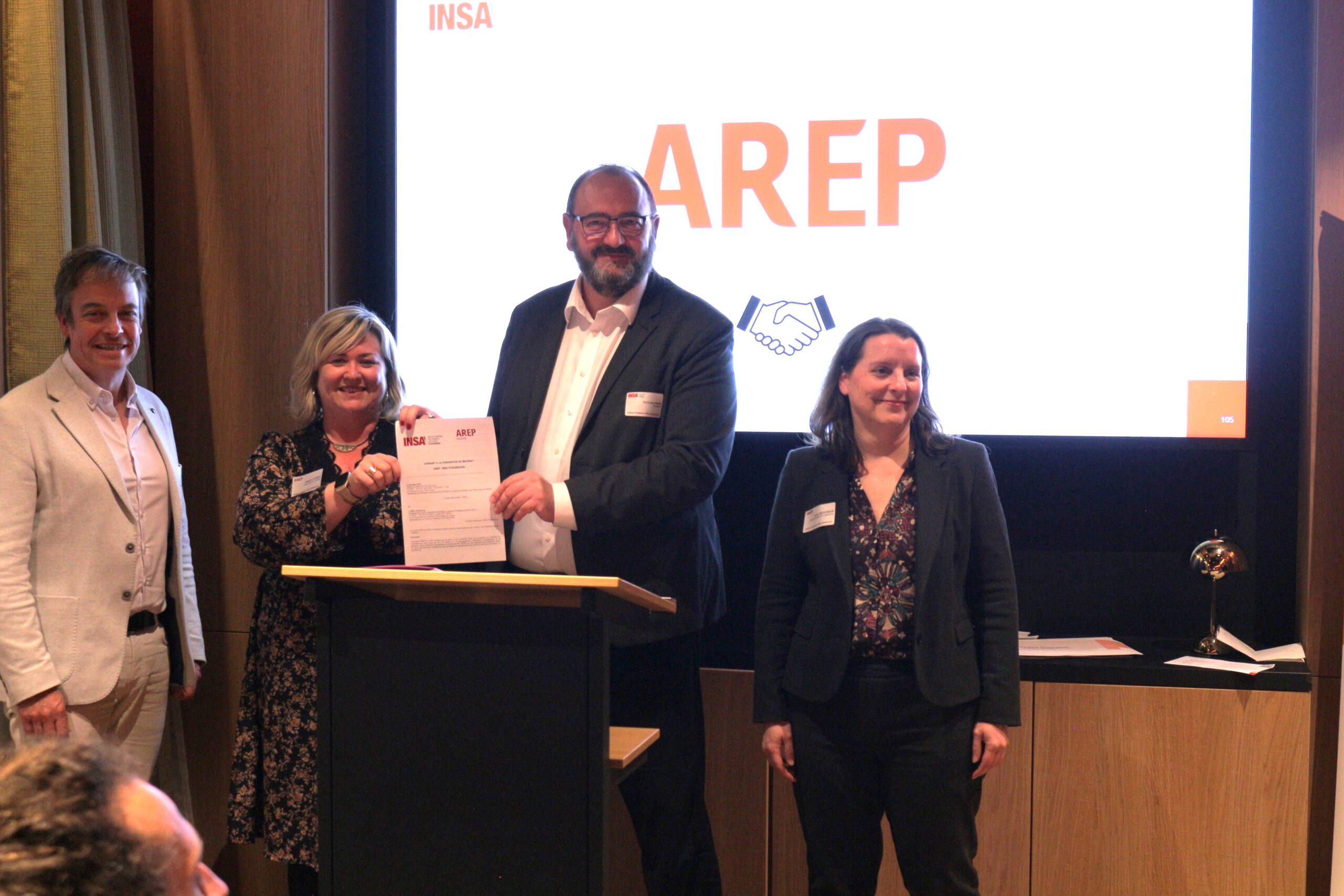 AREP rejoint la Fondation INSA Strasbourg en tant que mécène ...